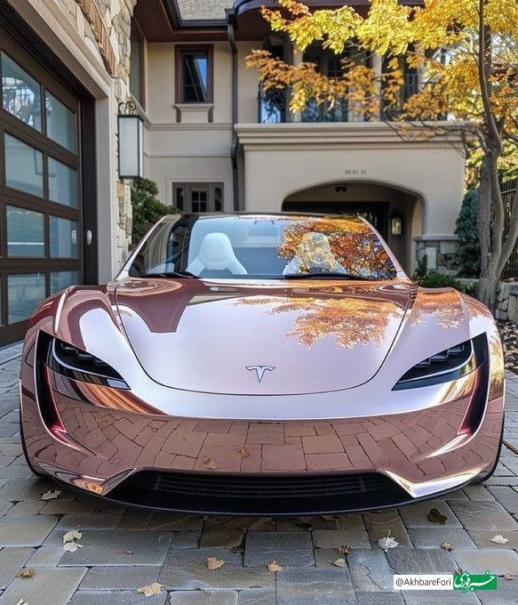 بالاترین: خودروی فوق‌العاده ویژه تسلا رزگلد