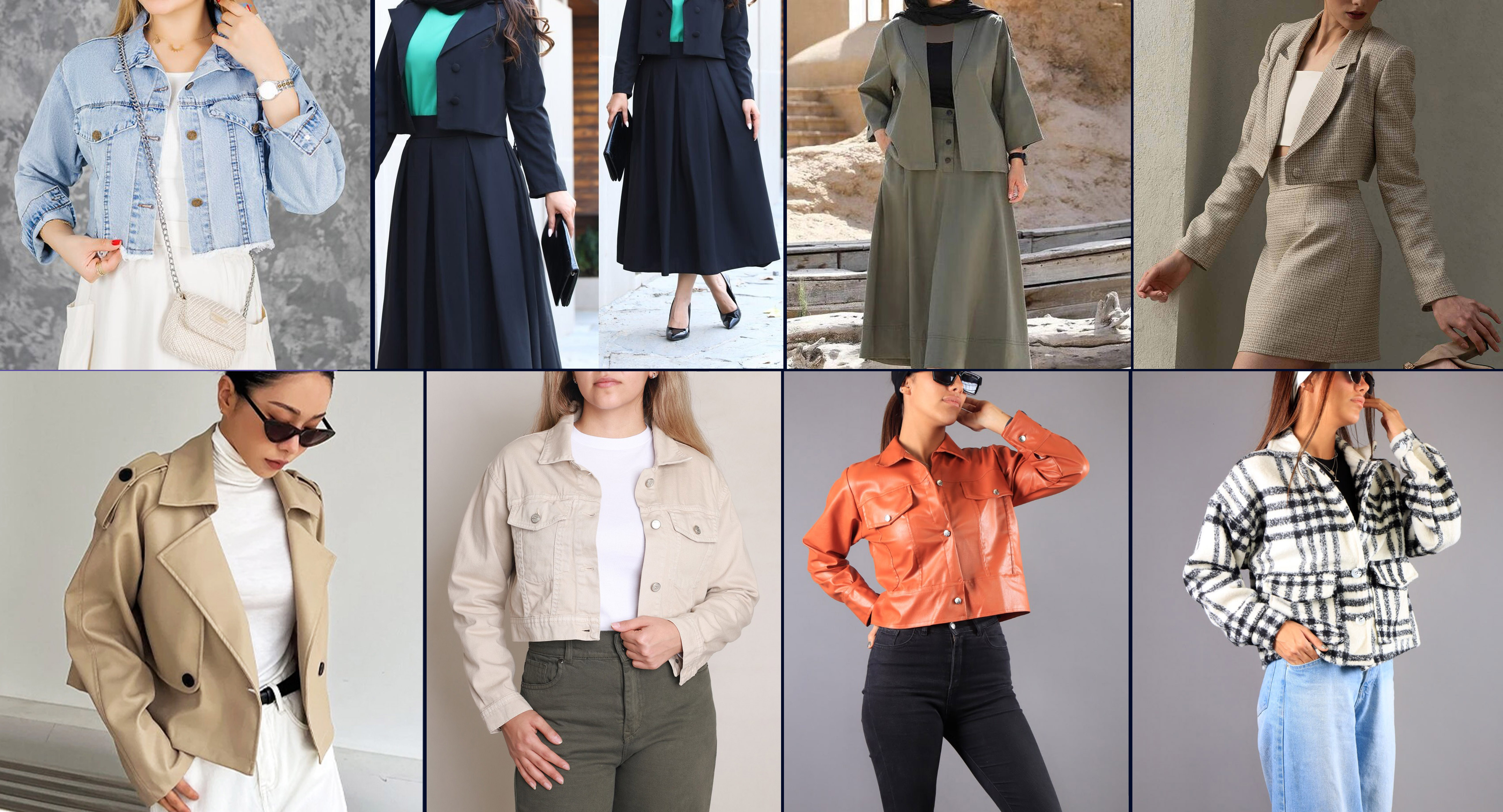 بالاترین: ایده های خلاقانه برای ست کردن کراپ کت ها