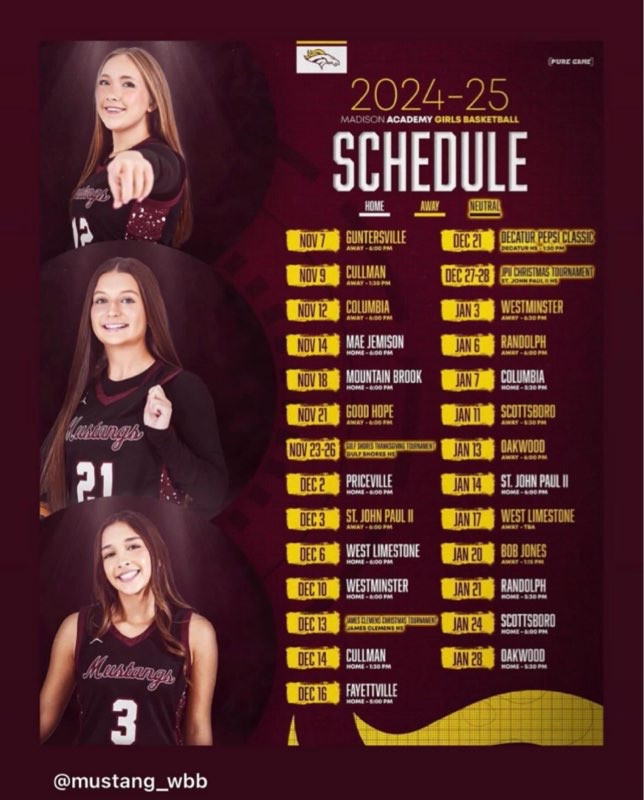 Mustangs Athletics