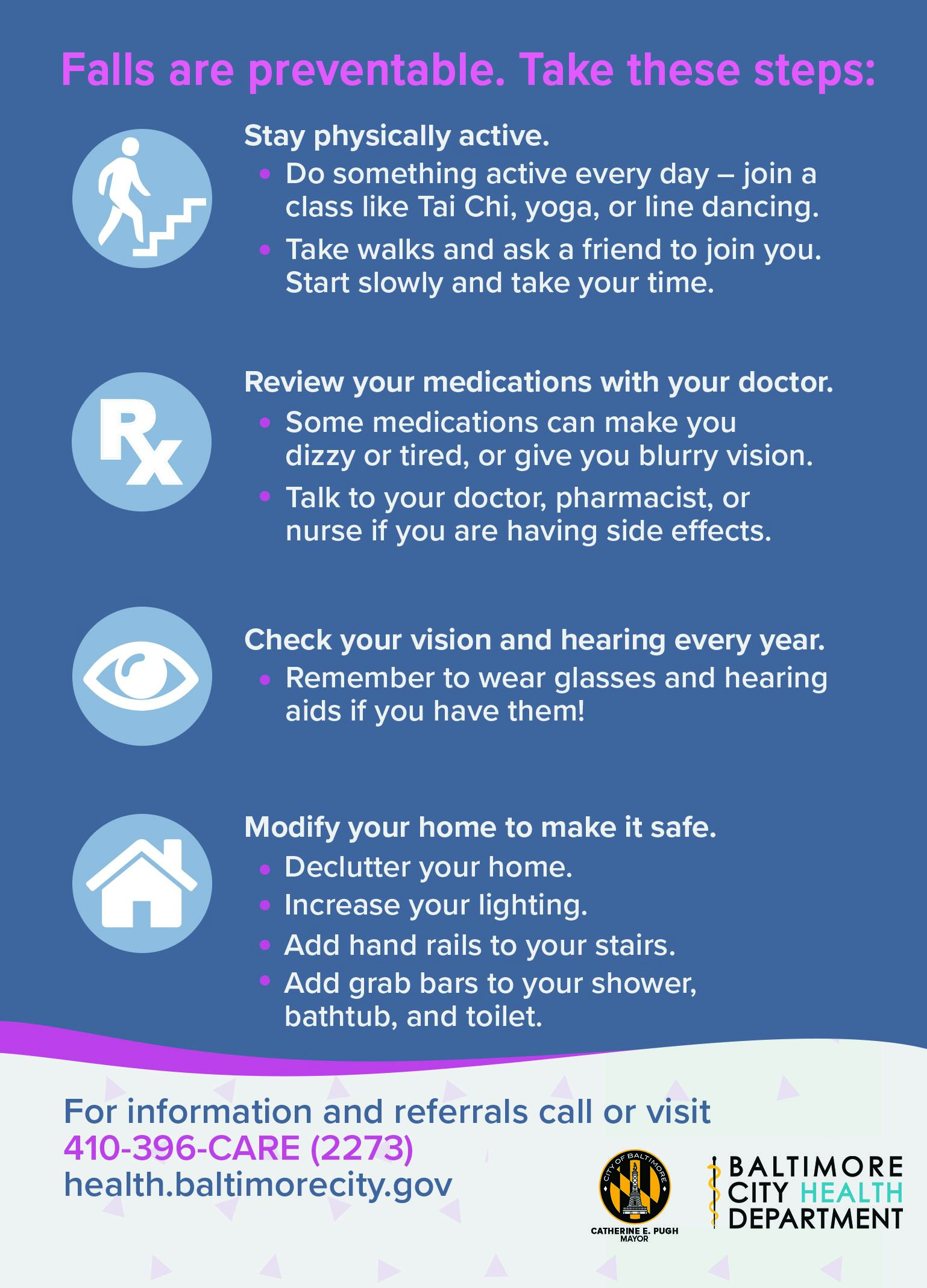 Falls Prevention Strategy | Baltimore City