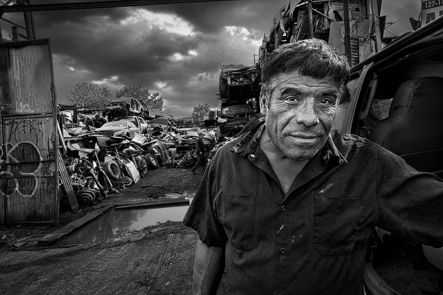 Javier Salvaging by Jeffrey Weiser | Black & White Magazine | For ...