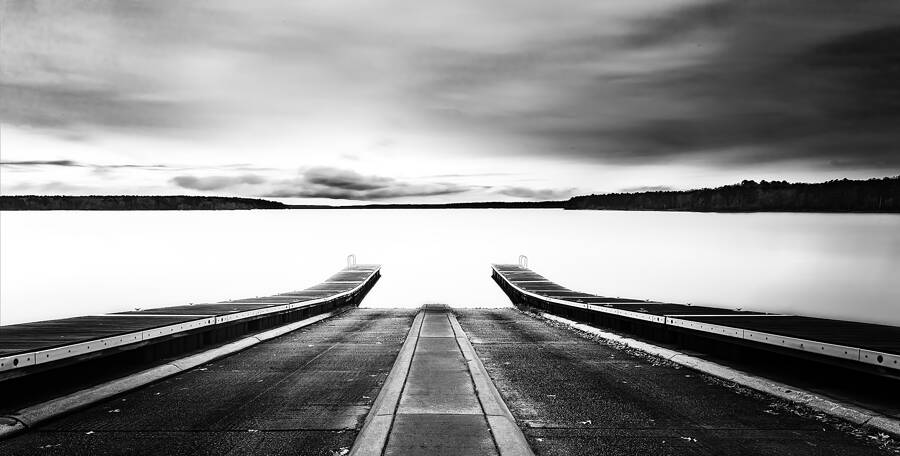 Farrington Point Boat Ramp by Jon Meyer | Black & White Magazine | For ...