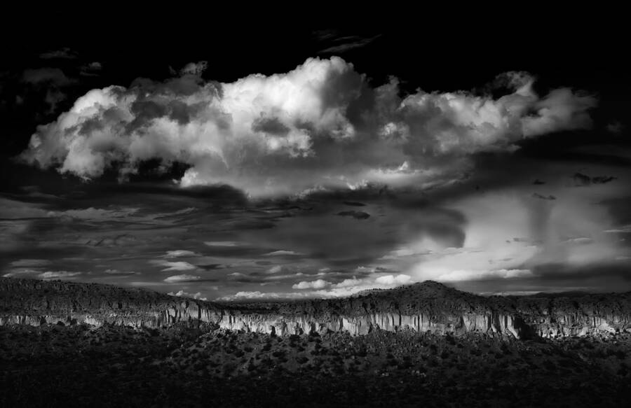 Cliffs and Clouds by Misha Gregory Macaw | Black & White Magazine | For ...