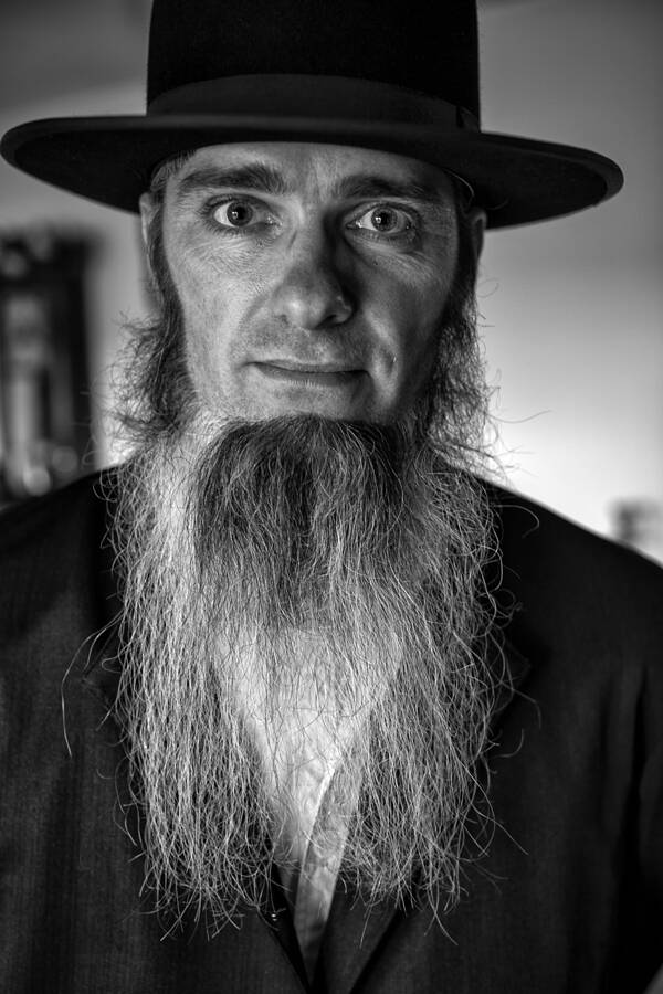 Amish Man by Ken Sklute | Black & White Magazine | For Collectors of ...