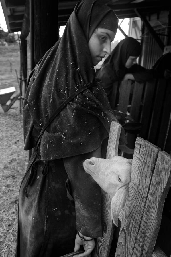 Nun and Goat 2 by Vasiliki Georgiou | Black & White Magazine | For ...