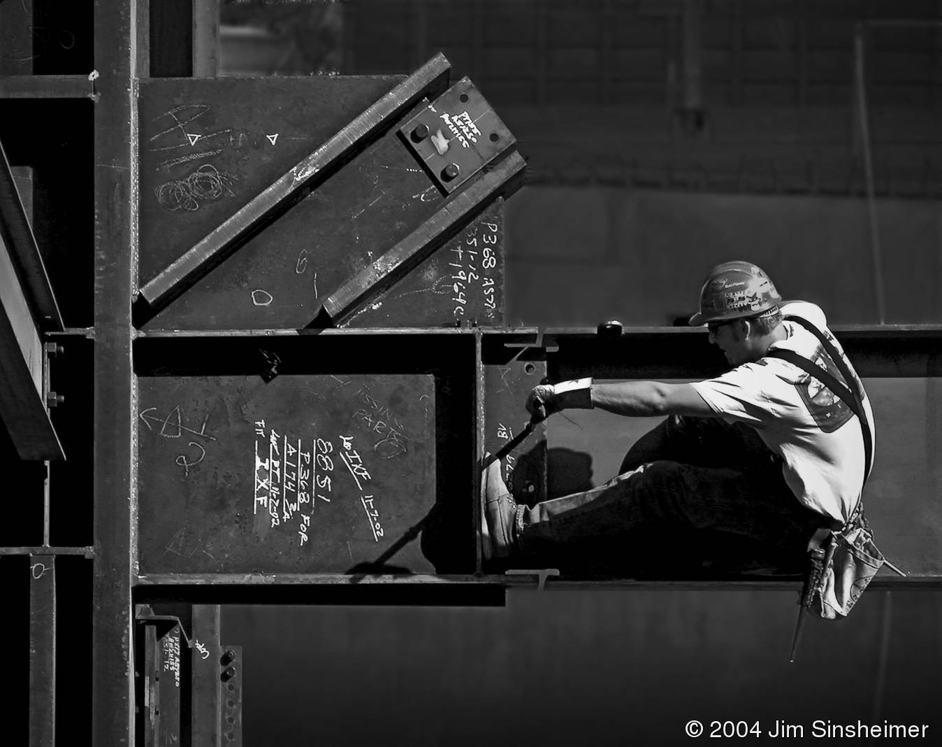 Iron Worker by Jim Sinsheimer | Black & White Magazine | For Collectors ...