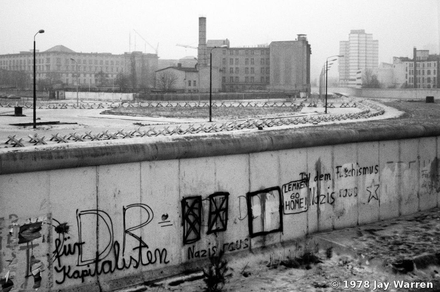 Berlin Wall by Jay Warren | Black & White Magazine | For Collectors of ...