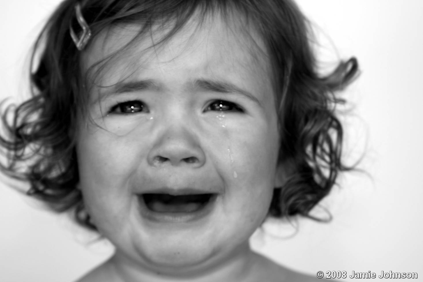 Crying Girl by Jamie Johnson :: Black & White Magazine