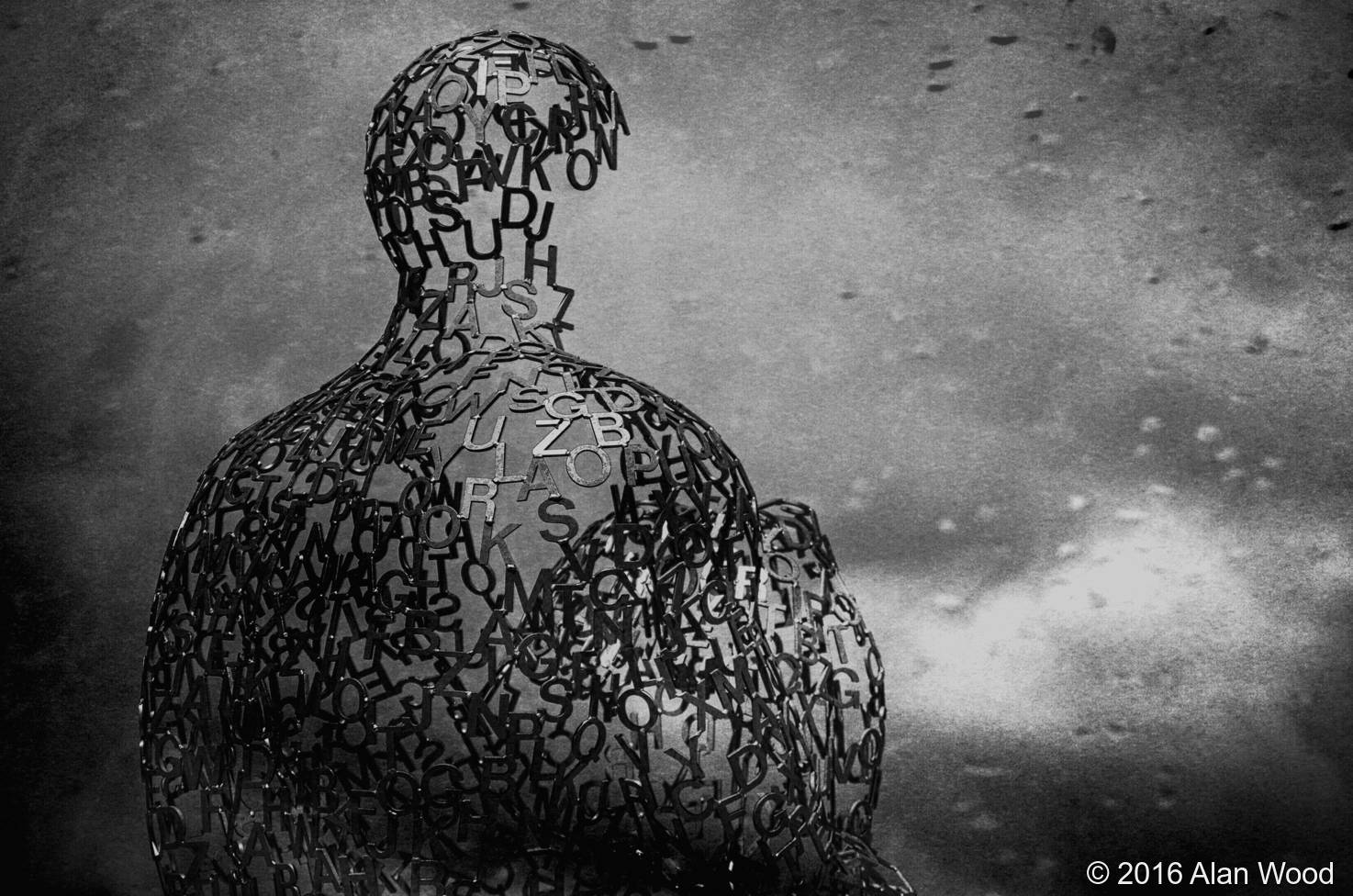 Alphabet Man by Alan Wood | Black & White Magazine | For Collectors of ...