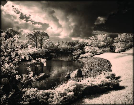 Bridge to Morikami by Cynthia Merzer | Black & White Magazine | For ...