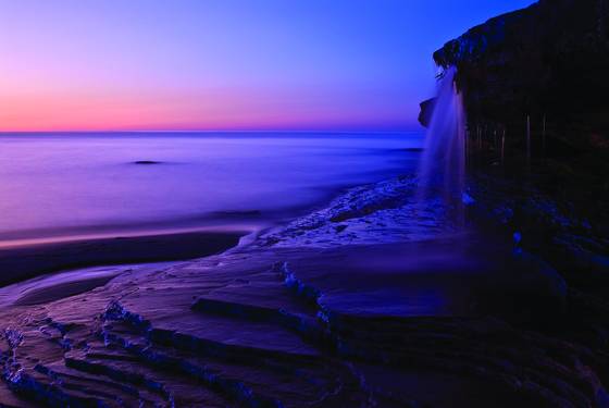 Twilight Waterfall by Greg Tucker | Black & White Magazine | For ...