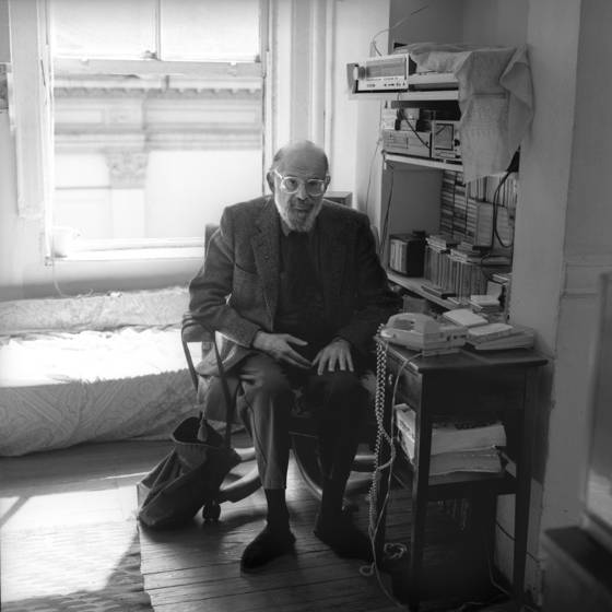 Allen Ginsberg by Ellen Denuto | Black & White Magazine | For ...