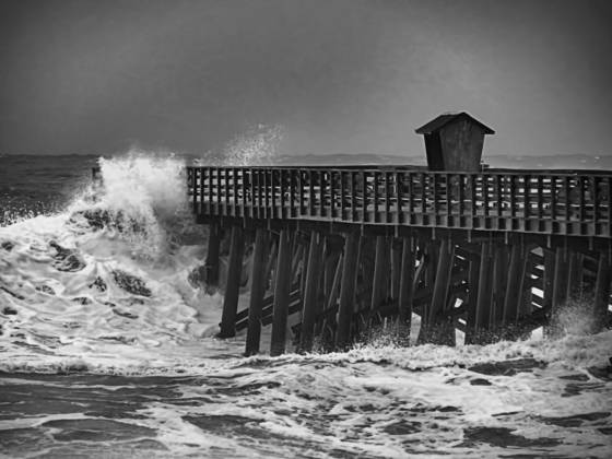 1 Hurricane Sandy Wave A by Edward C. Siarkowicz | Black & White ...