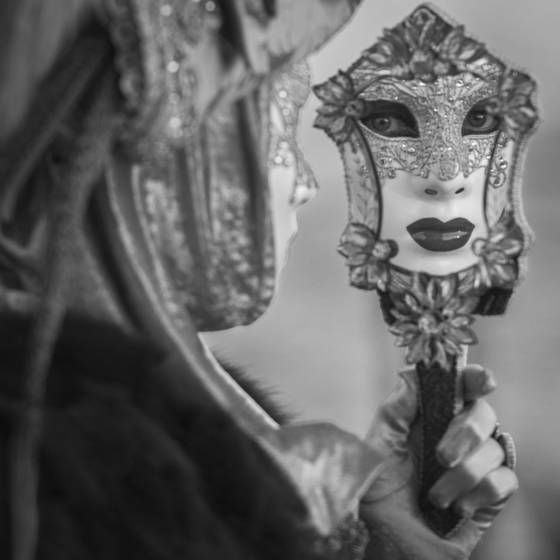 Mask in the Mirror by David L. Robertson | Black & White Magazine | For ...