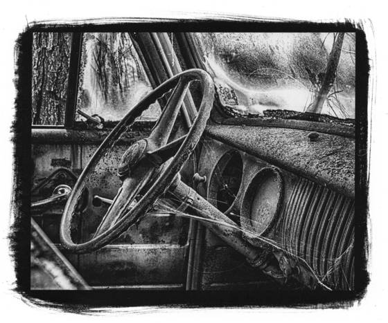 Old Car Interior by Matthew Ragen | Black & White Magazine | For ...
