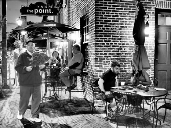 Fells Point at Night 1 by Steve Dembo | Black & White Magazine | For ...