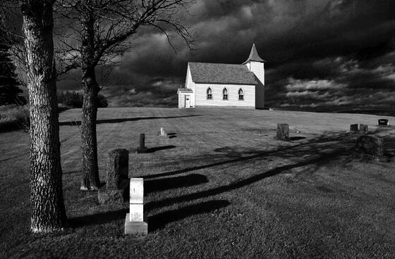 Prairie Chapel by Gerald Shonkwiler | Black & White Magazine | For ...