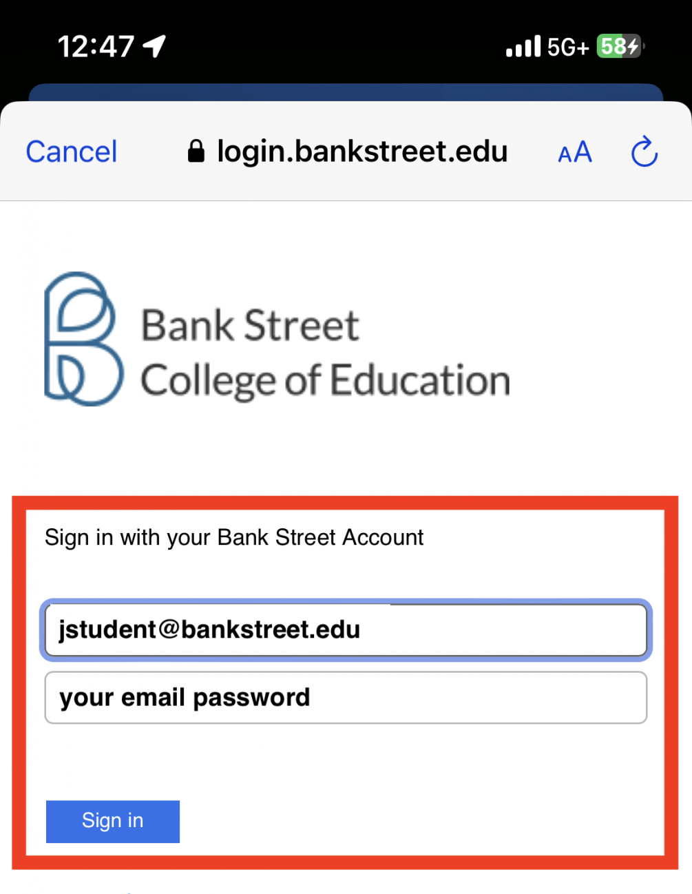 EBSCO Mobile App - Bank Street College of Education