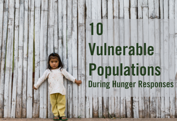 10 vulnerable populations | Baptist Global Response