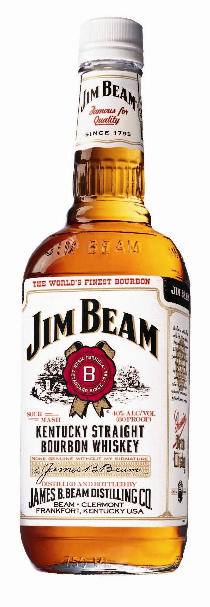 Jim Beam Kentucky Straight Bourbon Whiskey 100ml - Bourbon ...
