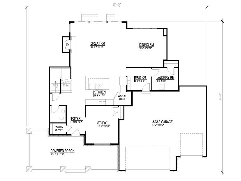 The Alpine | Floor Plans | DJK Custom Homes