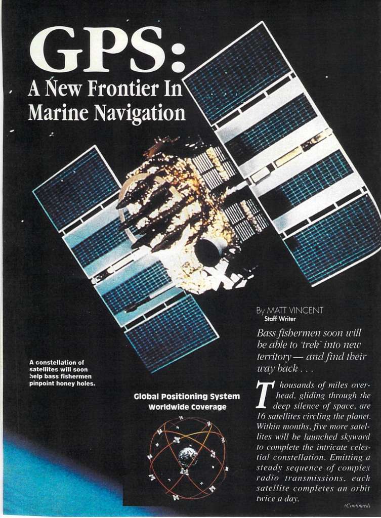 Technology in Overdrive – the GPS Revolution - Bass Fishing Archives