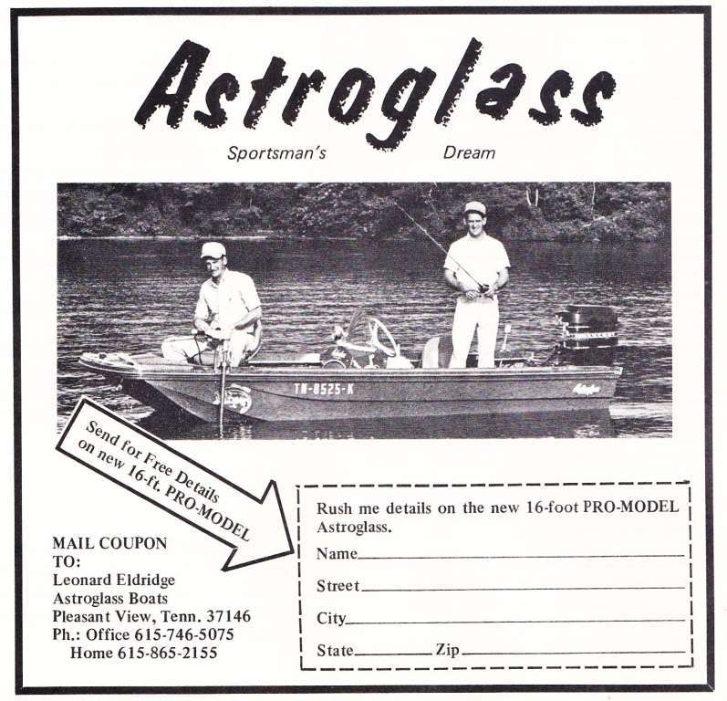 Old Boat Ads – 1971 - Bass Fishing Archives