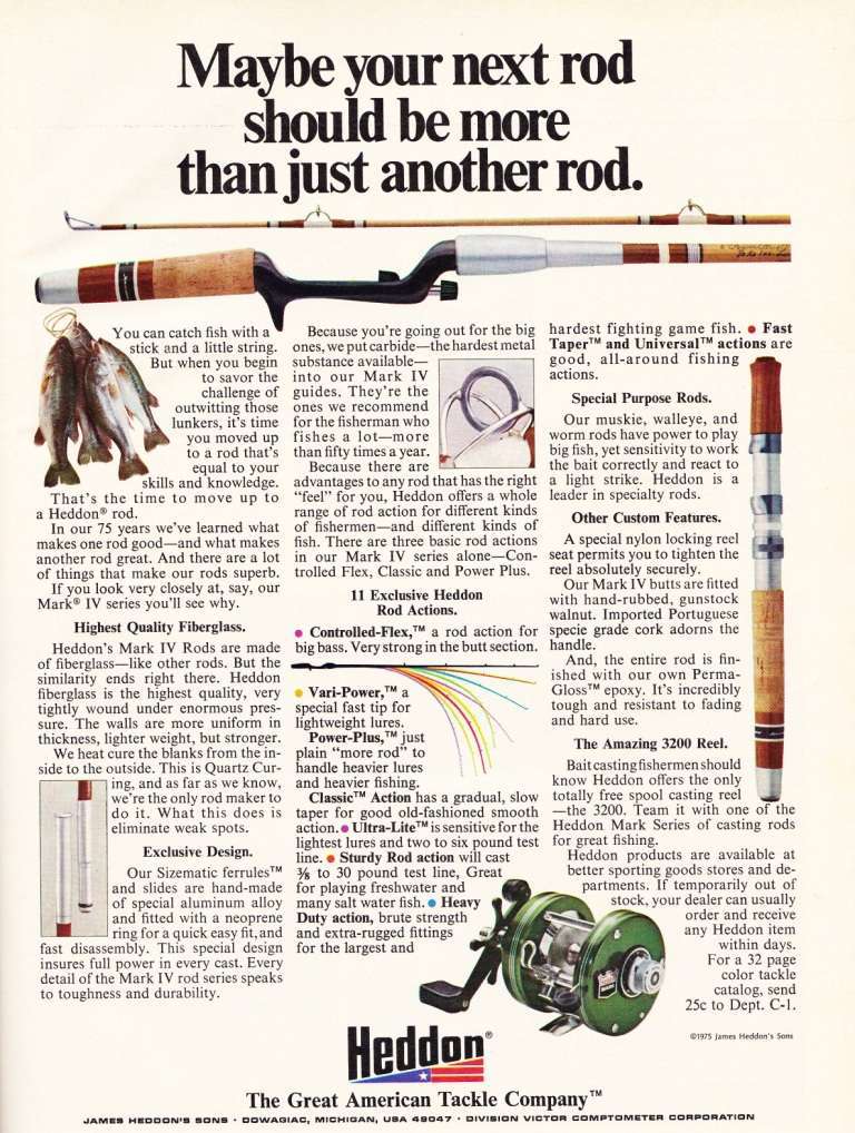 The Rods of 1976 - Bass Fishing Archives