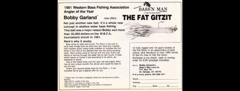 Bobby Garland’s Fat Gitzit - Bass Fishing Archives