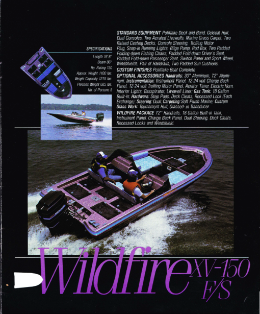 1984 Tide Craft - Bass Fishing Archives Old Bass Boats