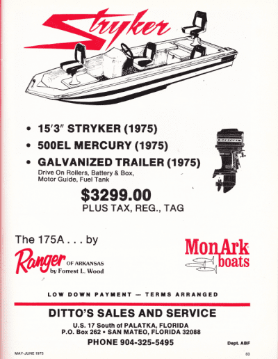 Old Bass Boats – 1975 Part 3 - Bass Fishing Archives Old Bass Boats
