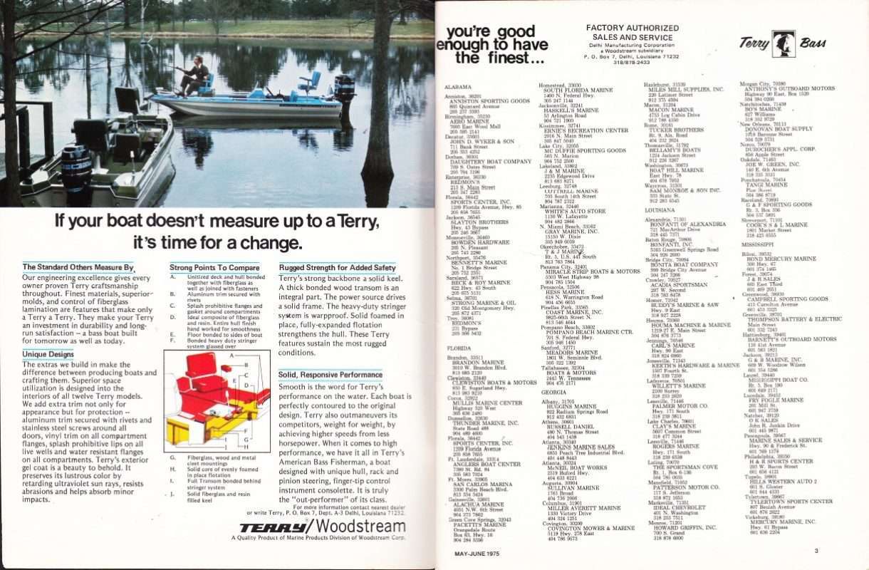 Old Bass Boats – 1975 Part 2 - Bass Fishing Archives Old Bass Boats