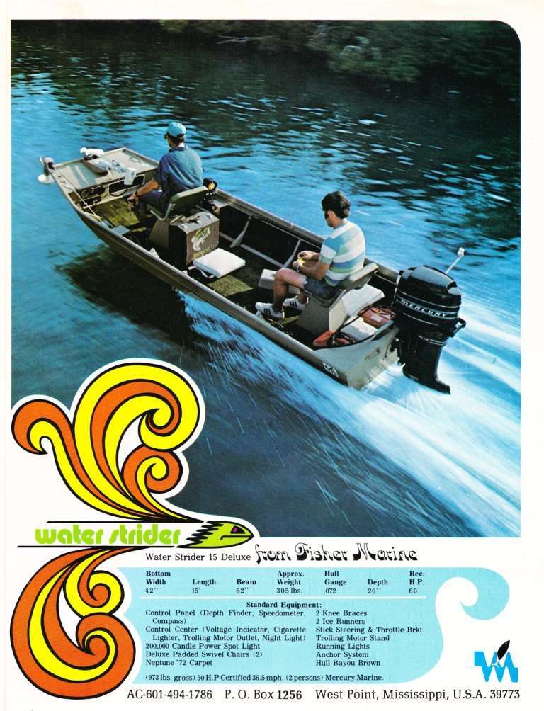 Old Boat Ads – 1972 - Bass Fishing Archives