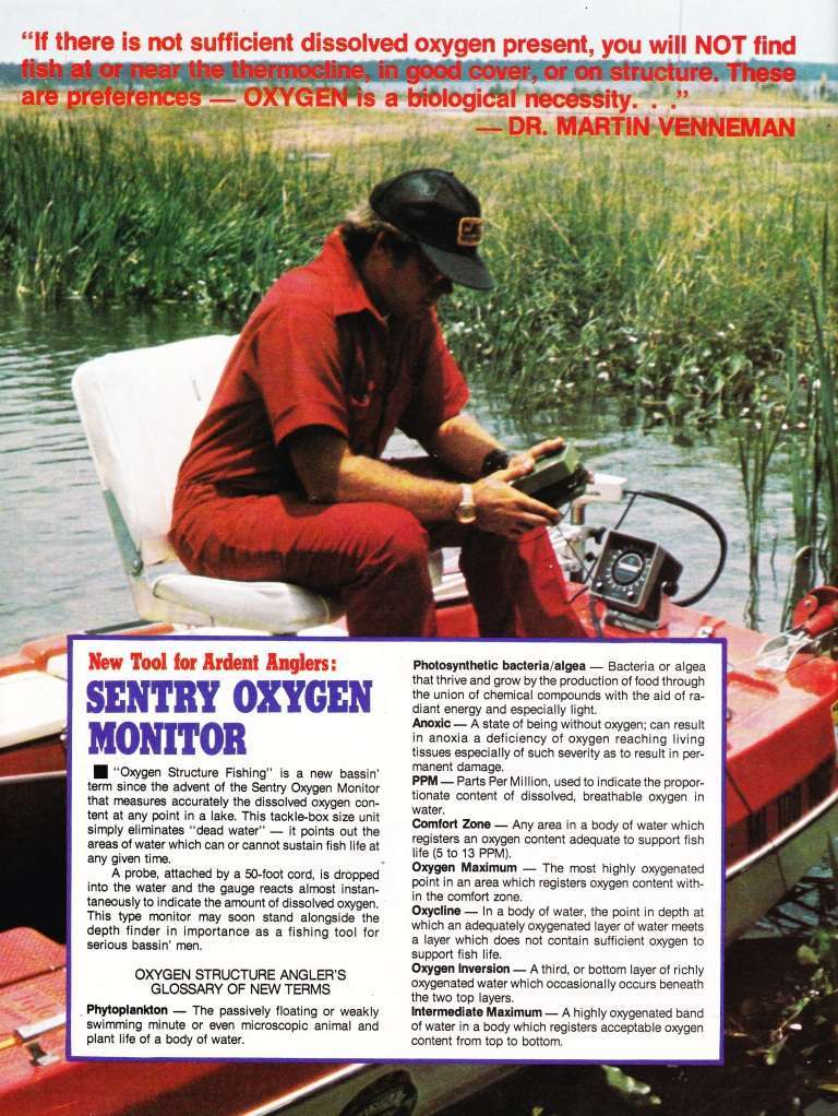 The Oxygen Meter Fail - Bass Fishing Archives Electronics