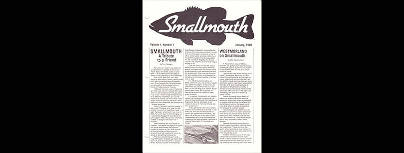 Smallmouth Volume 1 Issue 1 - Bass Fishing Archives Old Bass Magazines