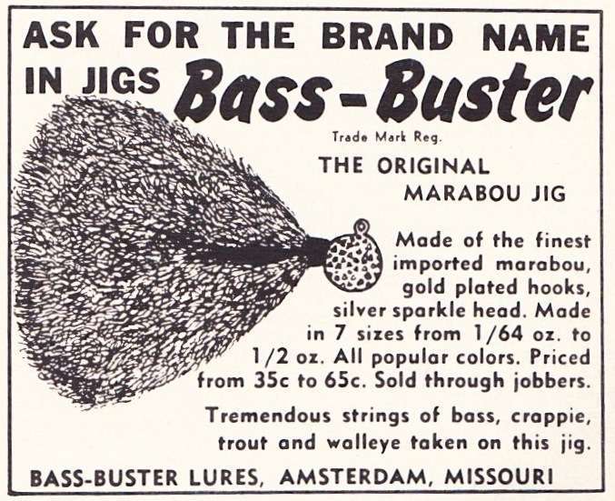 Bass Fishing in 1961 - Bass Fishing Archives Tackle History