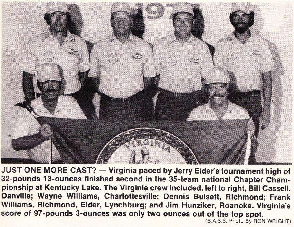 Season at a Glance: 1977 BASS Federation Championship - Bass Fishing ...