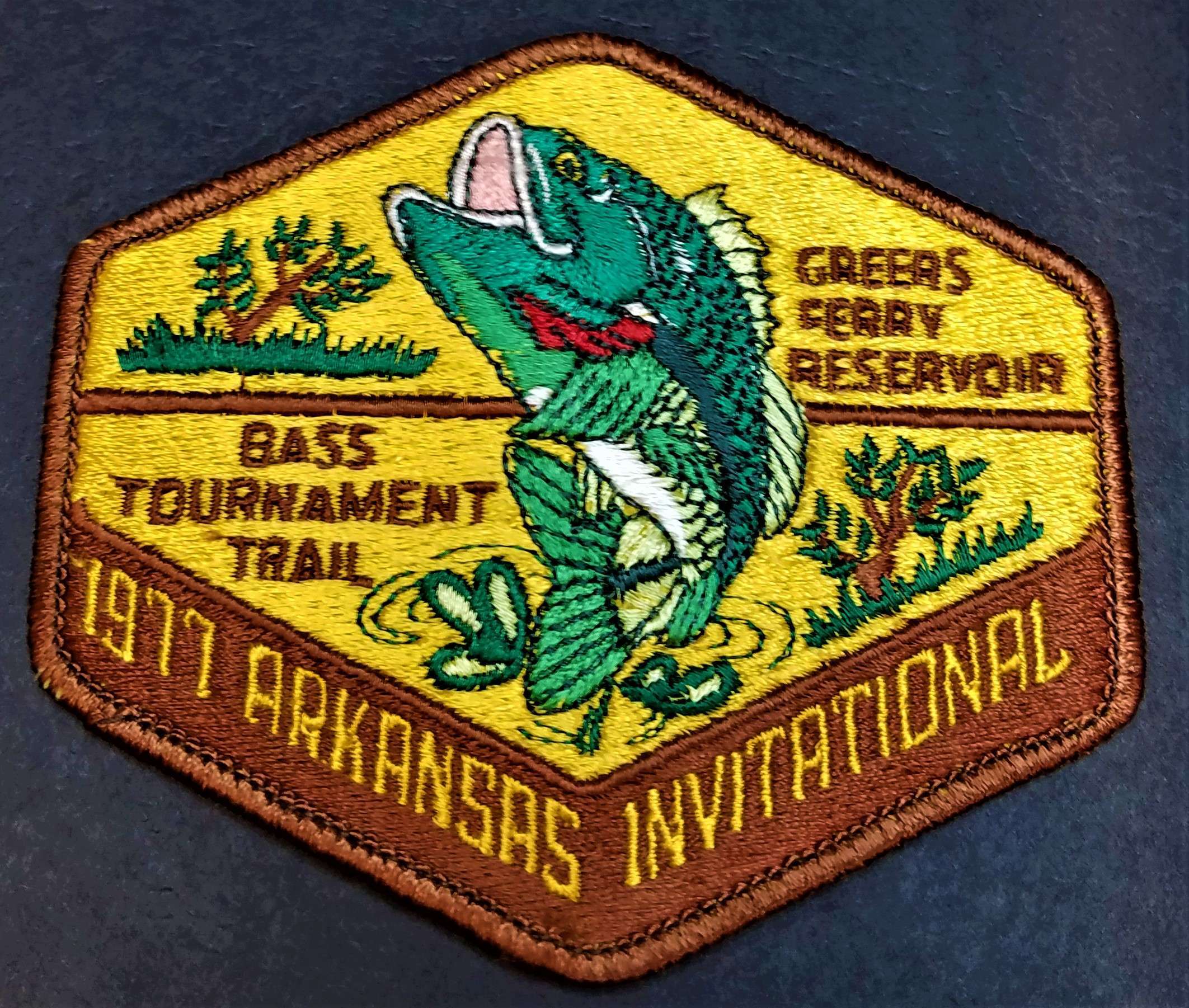1977 Bassmaster Tournament Patches - Bass Fishing Archives Bassmaster ...