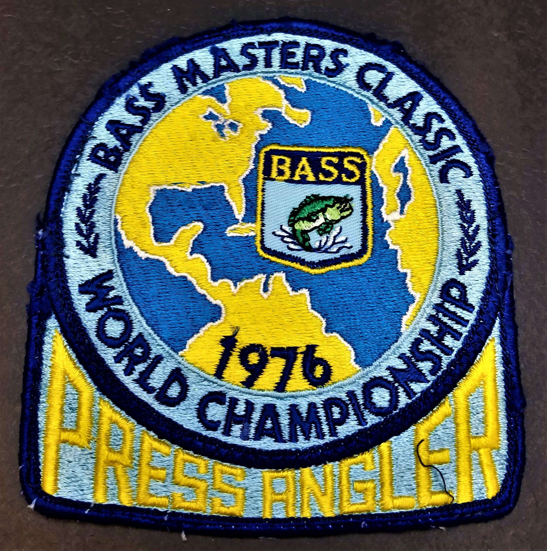 1976 Bassmaster Tournament Patches - Bass Fishing Archives Bassmaster ...