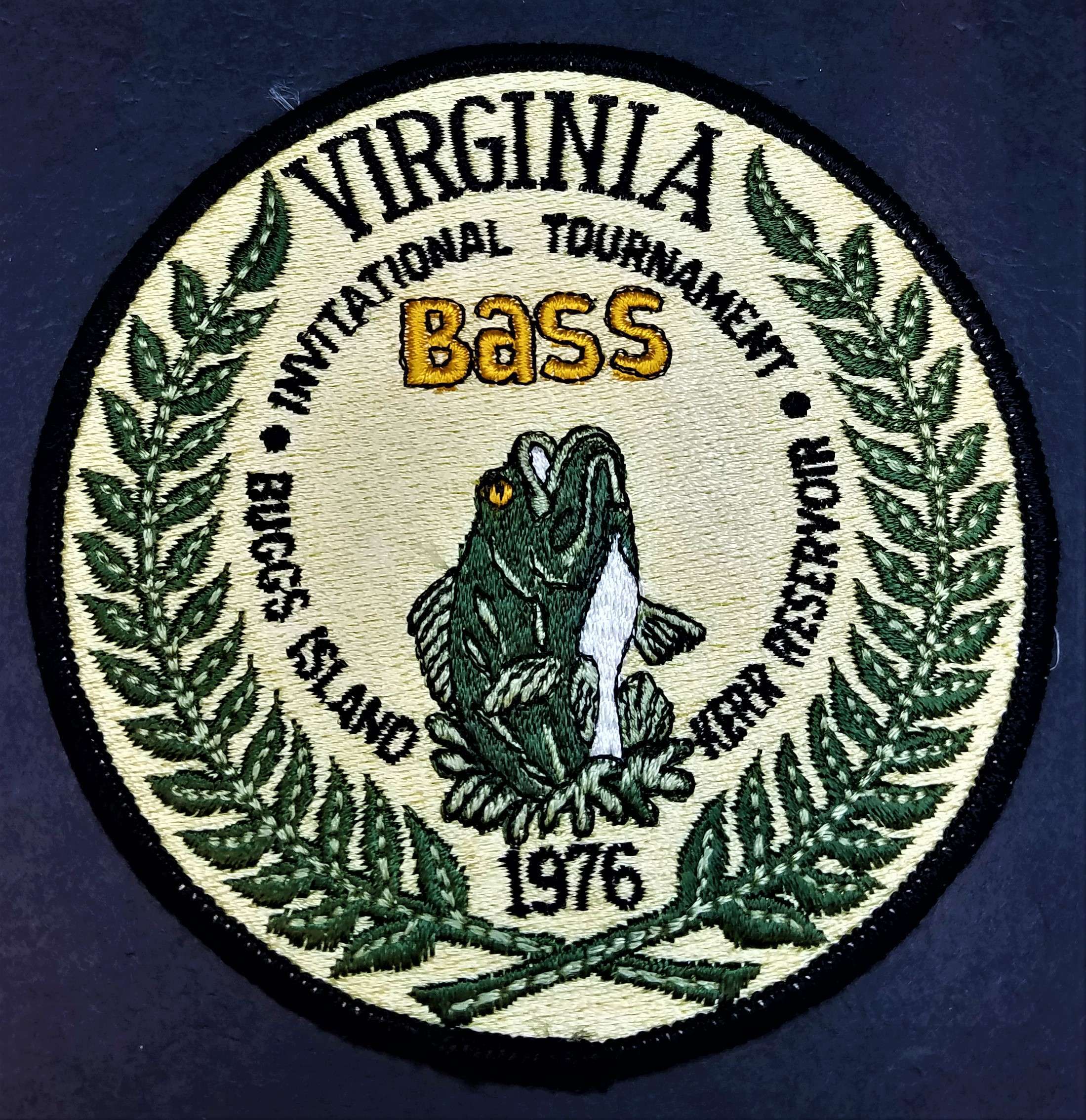 1976 Bassmaster Tournament Patches - Bass Fishing Archives Bassmaster ...