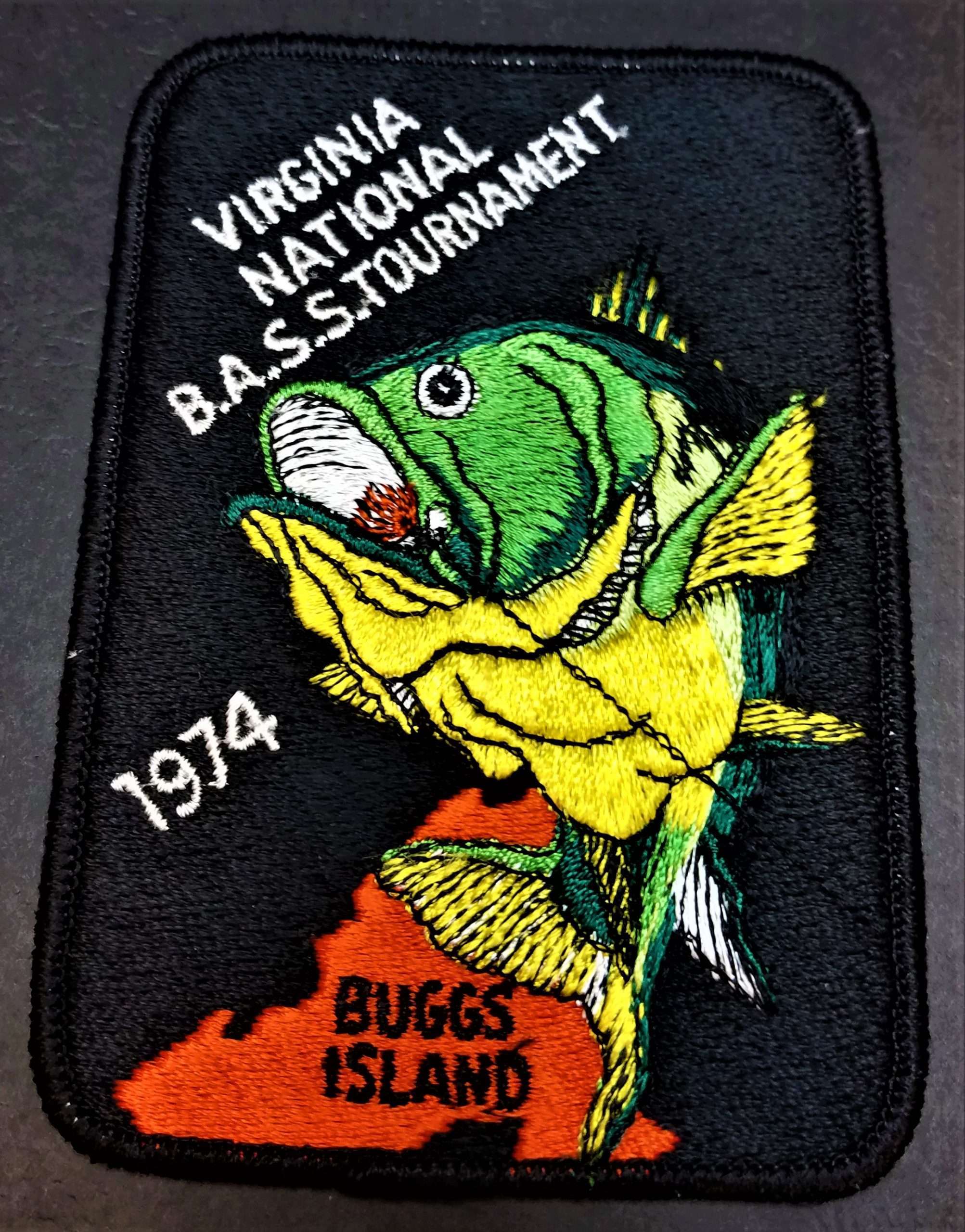 1974 Bassmaster Tournament Patches - Bass Fishing Archives Bassmaster ...