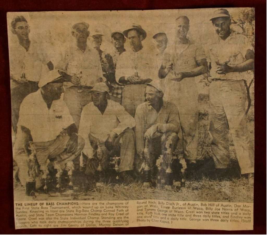 The First Known Bass Tournament - Bass Fishing Archives Short Strikes