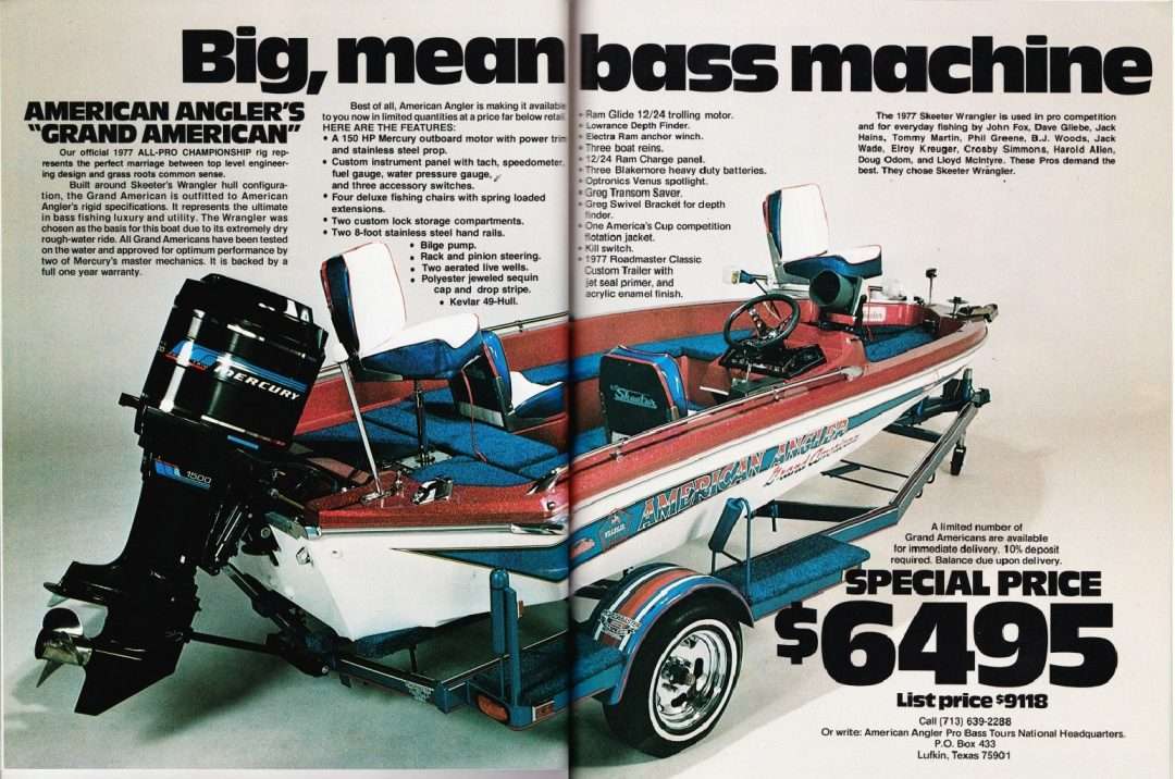 Old Bass Boats – 1977 Part 3 - Bass Fishing Archives Old Bass Boats