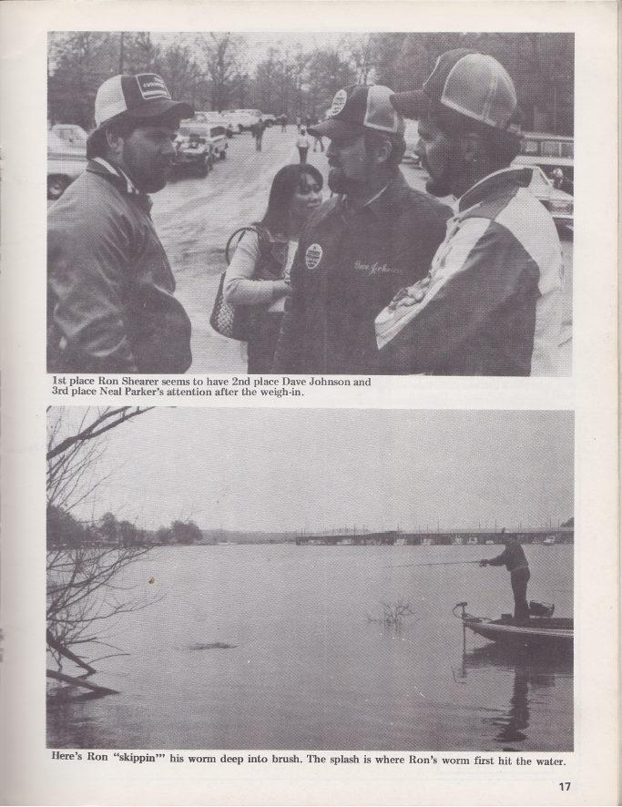 Ron Shearer Skips to Wins - Bass Fishing Archives Technique History