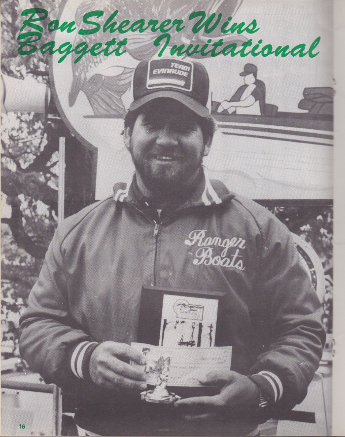 Ron Shearer Skips to Wins - Bass Fishing Archives Technique History