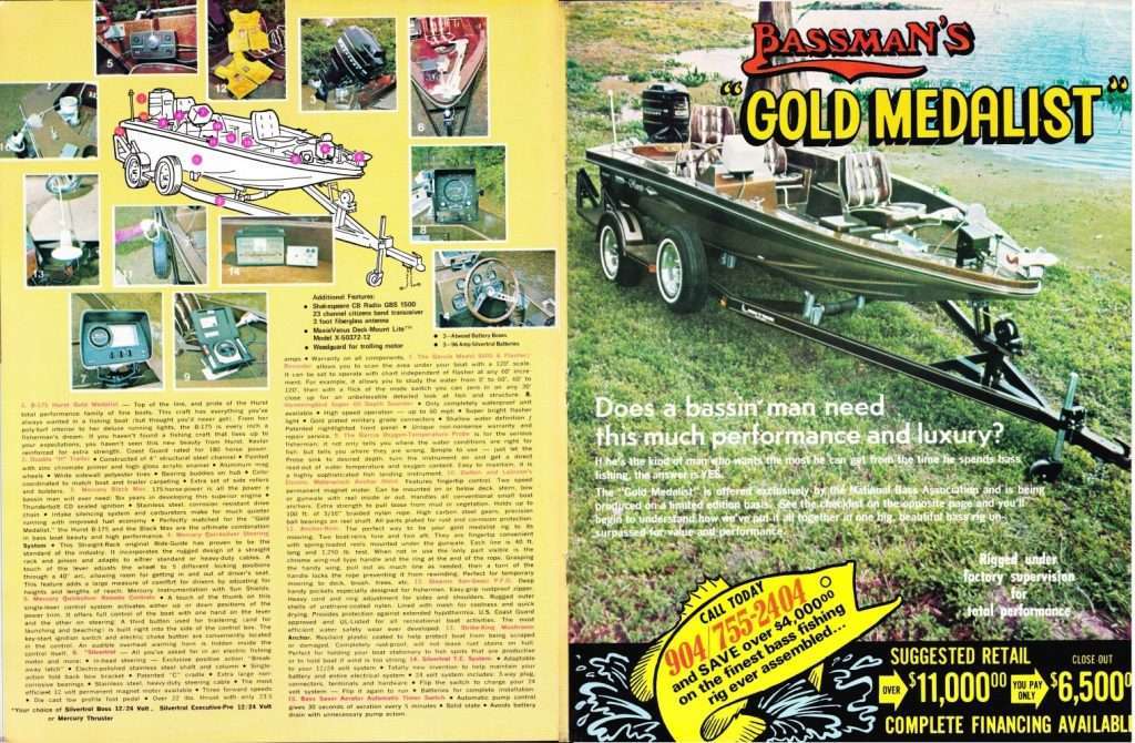 Old Bass Boats – 1978 Part 1 - Bass Fishing Archives Old Bass Boats