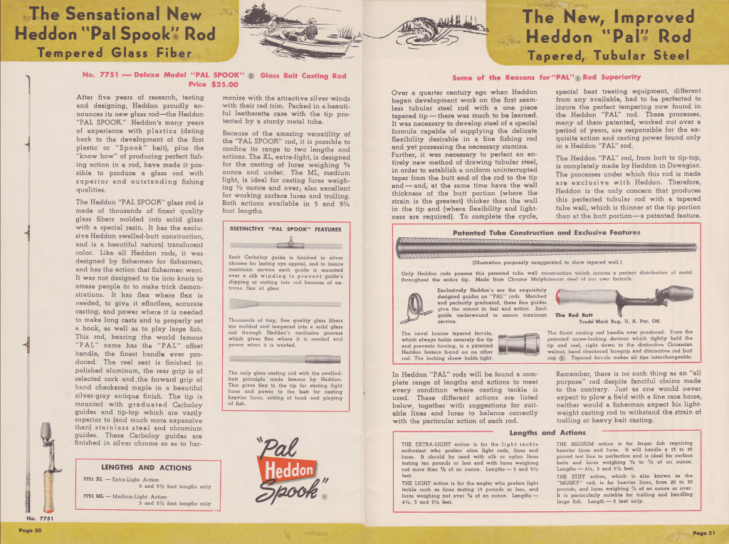 Heddon 1950 – Part 2 - Bass Fishing Archives Tackle History