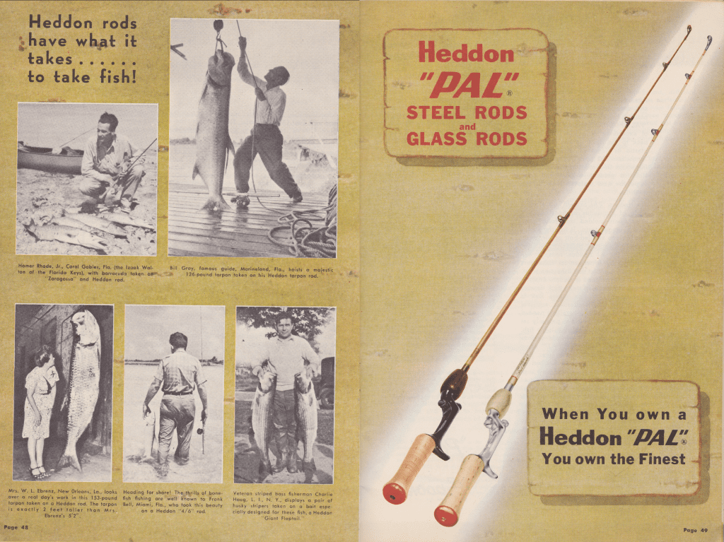Heddon 1950 – Part 2 - Bass Fishing Archives Tackle History