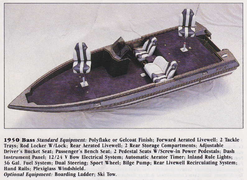 1988 ProCraft Boat Brochure - Bass Fishing Archives Bass Boat Catalogs