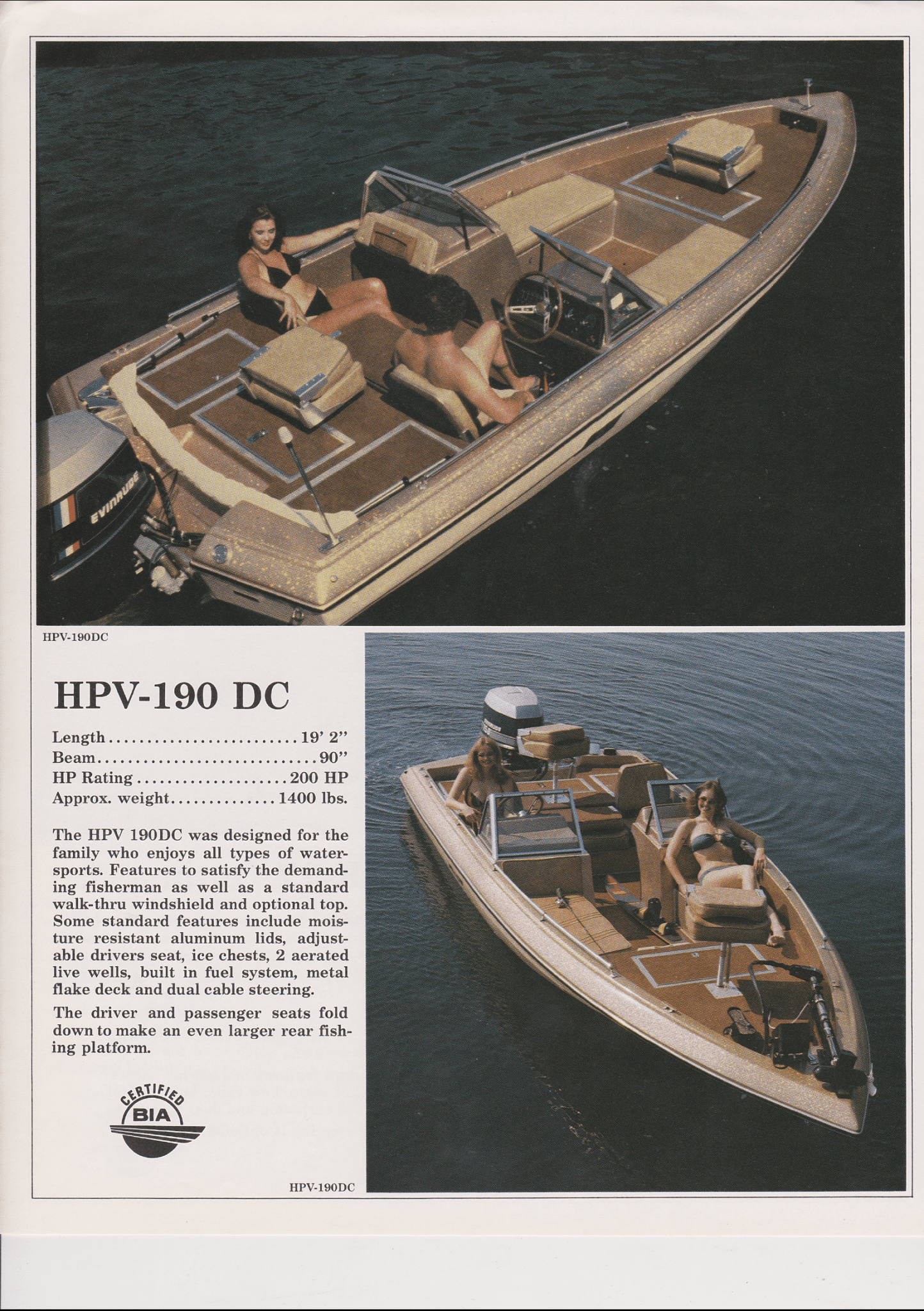 Late 1970s/1980s VIP Boat Catalogs - Bass Fishing Archives Bass Boat ...
